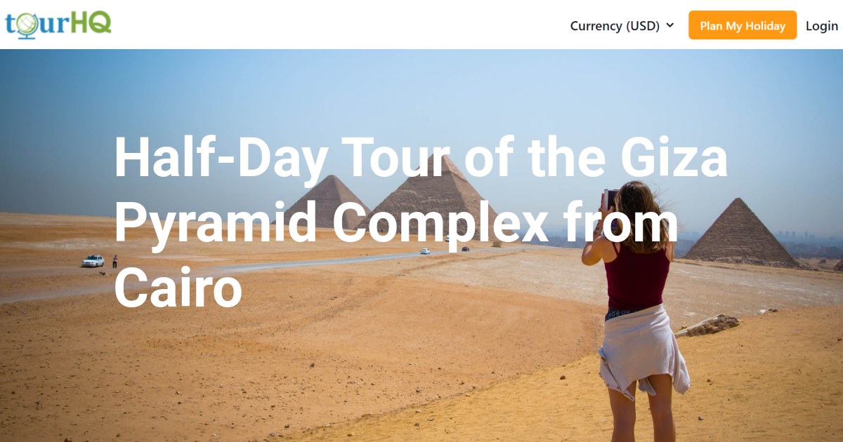 Half-Day Tour of the Giza Pyramid Complex from Cairo